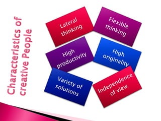 Embedding creative thinking | PPT | Education