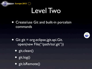 Embedding JGit | PDF | Web Development | Internet
