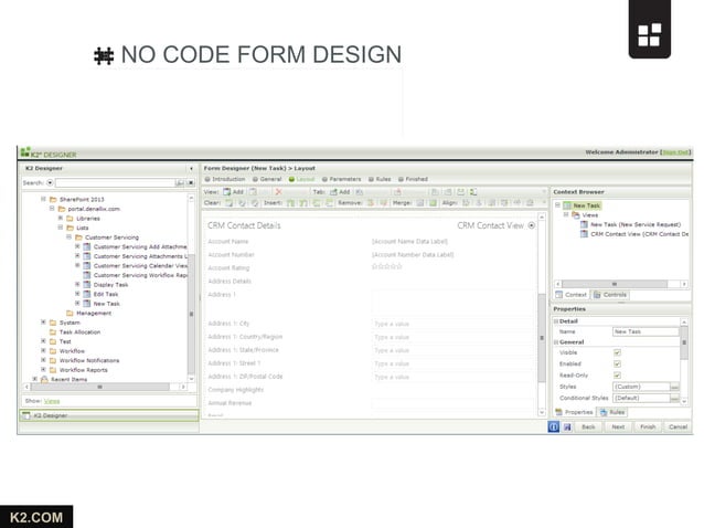 Embedding K2 smartforms | PPT