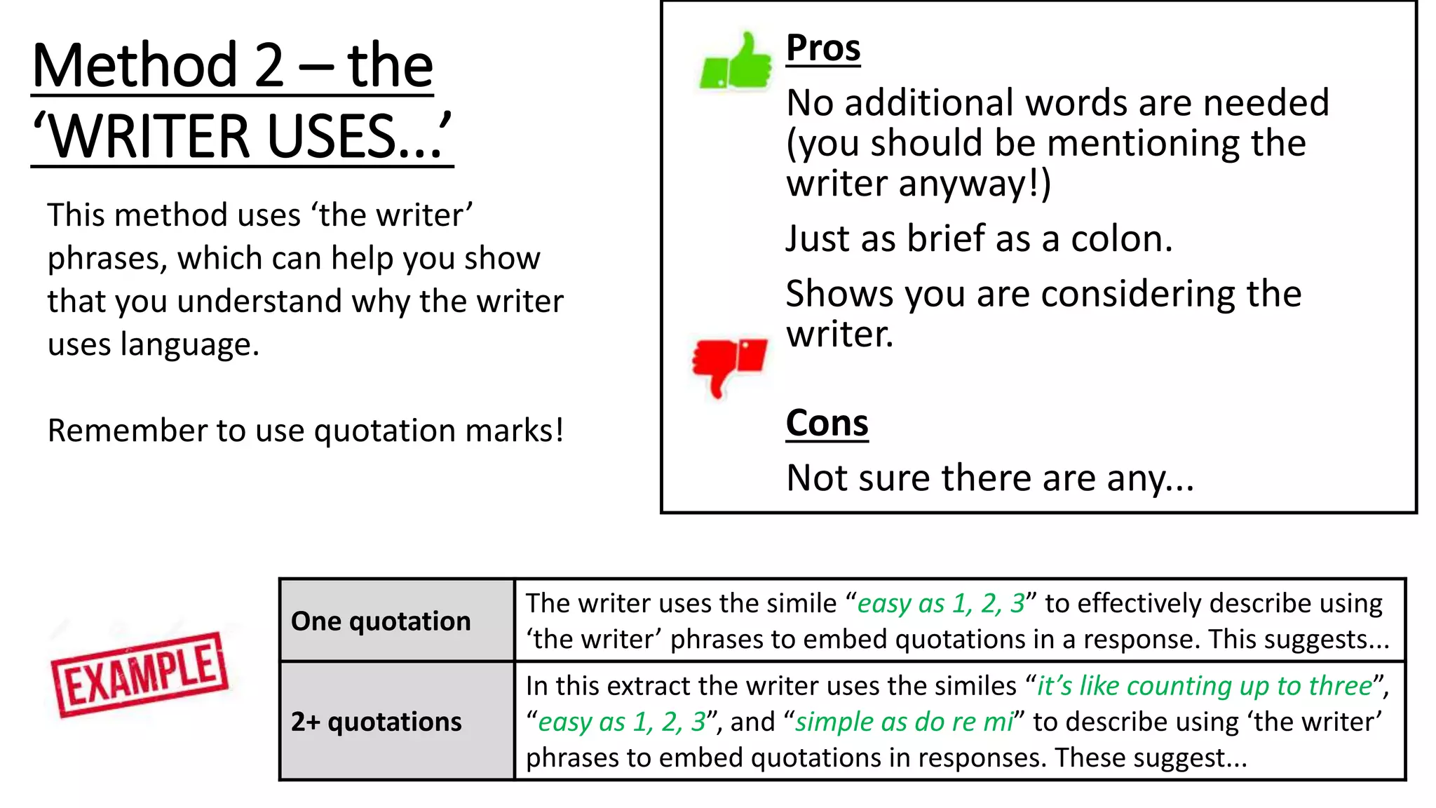 Embedding Quotations | PPTX