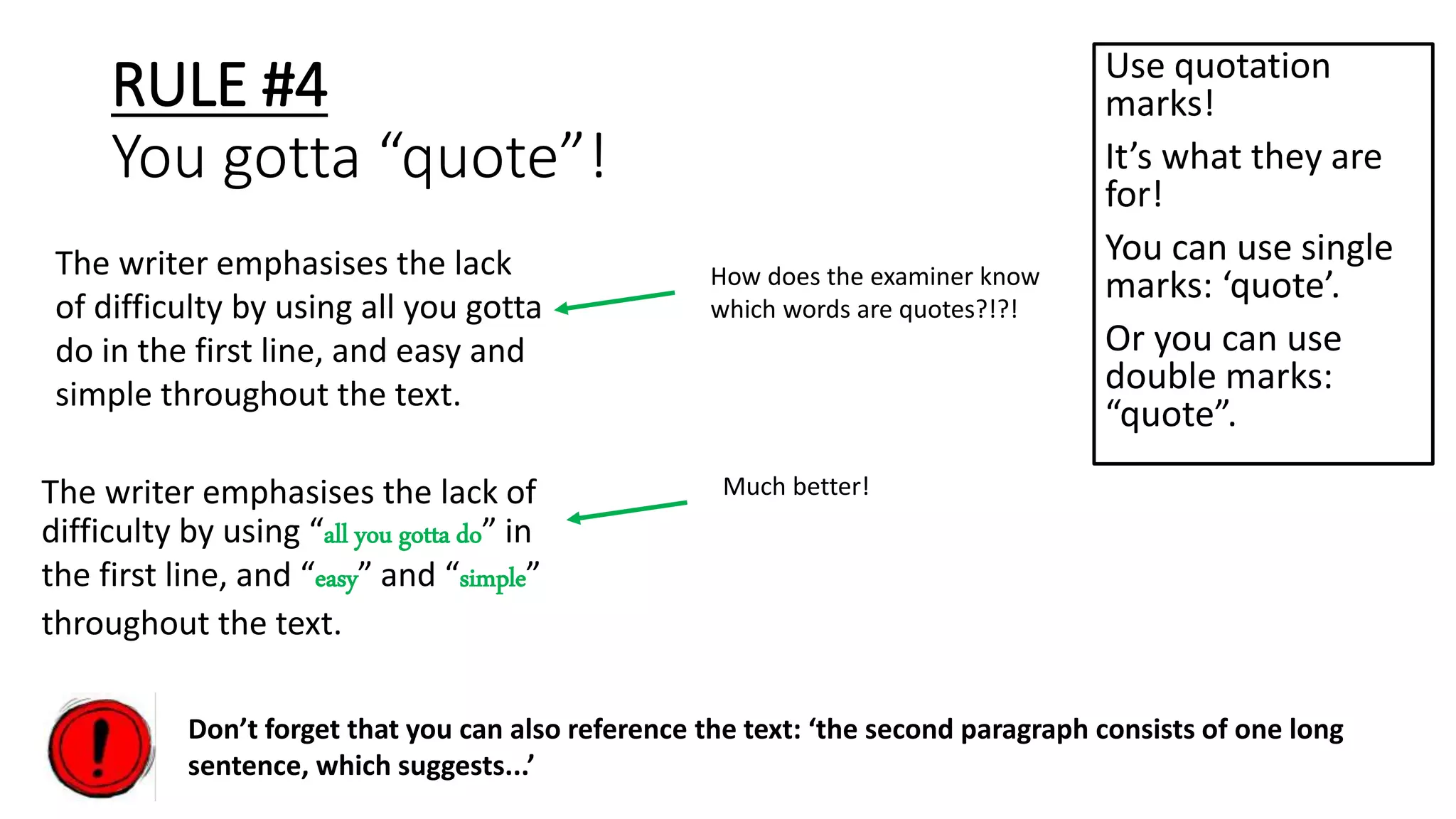 Embedding Quotations | PPTX