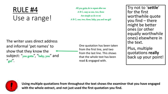 Embedding Quotations | PPTX