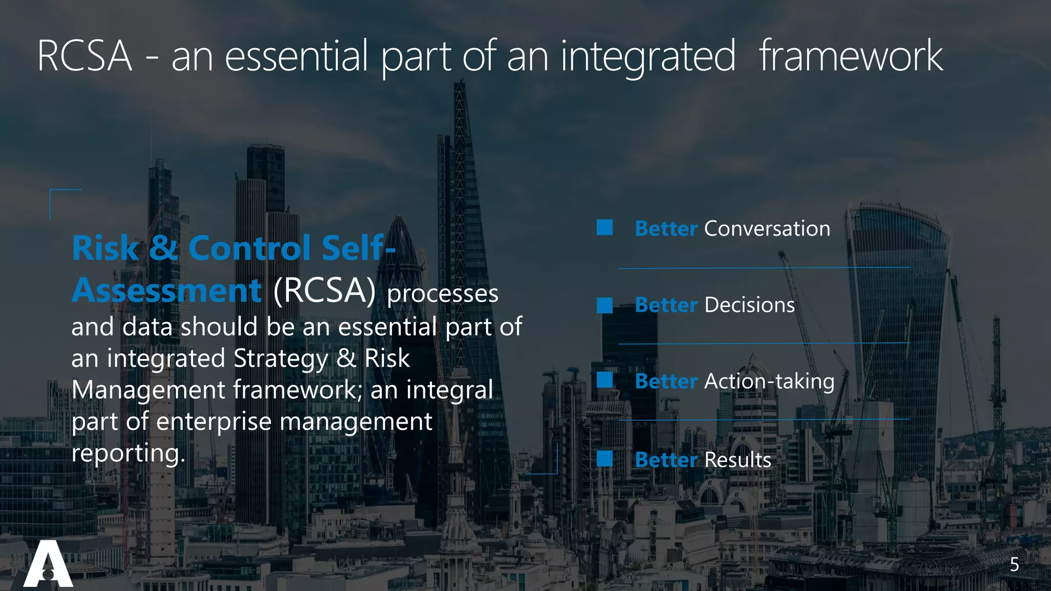 Embedding RCSA into Strategic Planning and Business Strategy | PDF