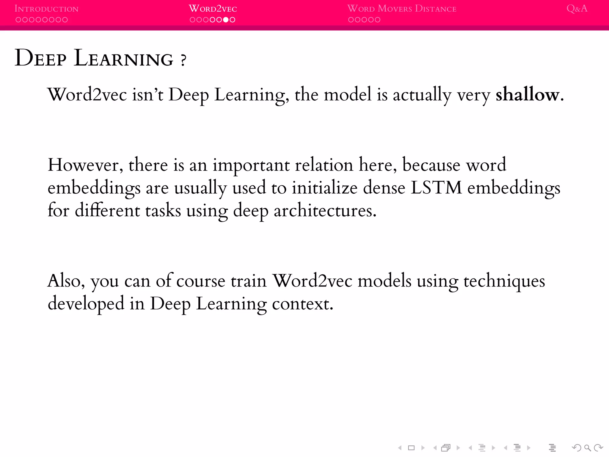 Word Embeddings - Introduction | PDF | Web Design and HTML | Internet