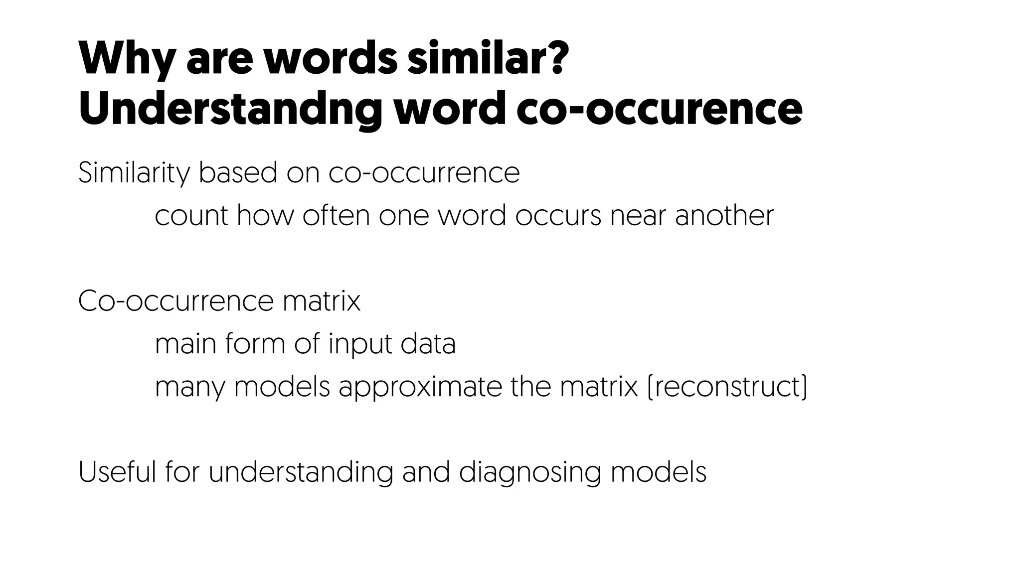 Interactive Analysis of Word Vector Embeddings | PPT