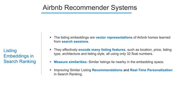 Embeddings For Recommendation Systems Ppt
