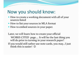 Embedding Sources In A Research Paper | PDF