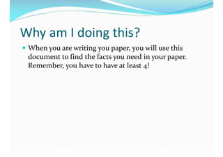 Embedding Sources In A Research Paper | PDF