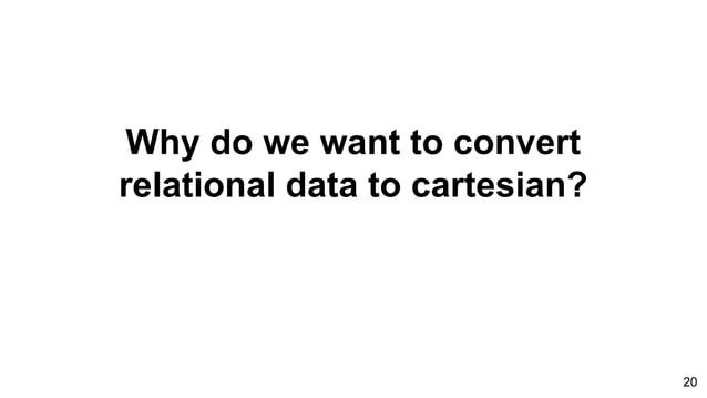 Embeddings the geometry of relational algebra | PDF | Databases | Computer Software and Applications
