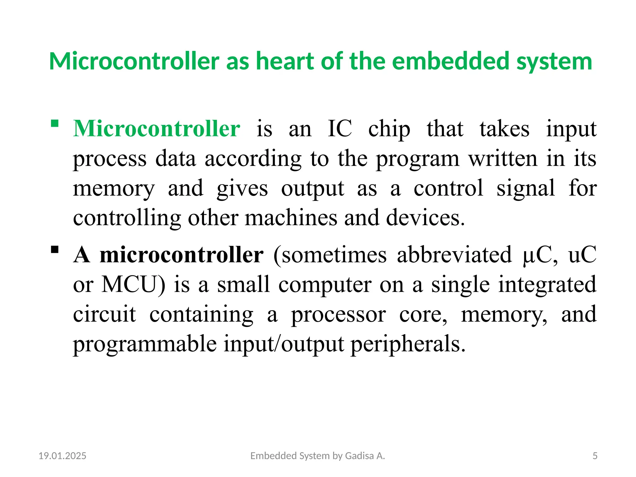 Introduction to Embeded System chapter one and 2.pptx