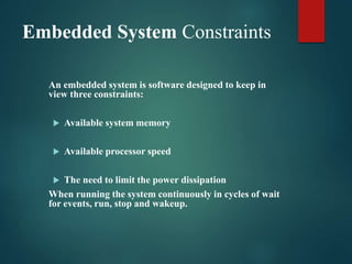 Embedded system | PPTX
