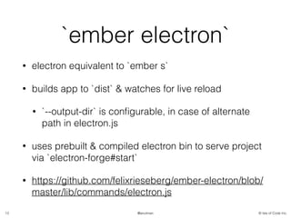 electron for emberists | PPT