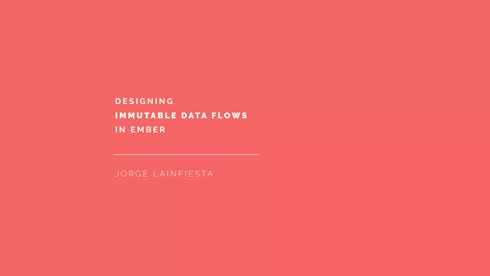Designing Immutability Data Flows in Ember | PDF