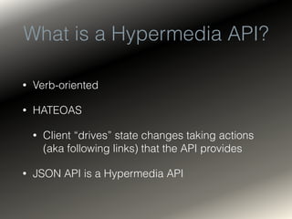 HAL APIs and Ember Data | PPT