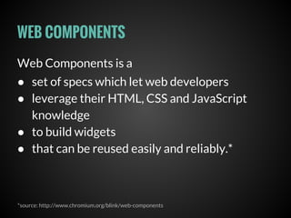 Ember Reusable Components and Widgets | PPT