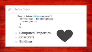 An introduction to Ember framework | PDF