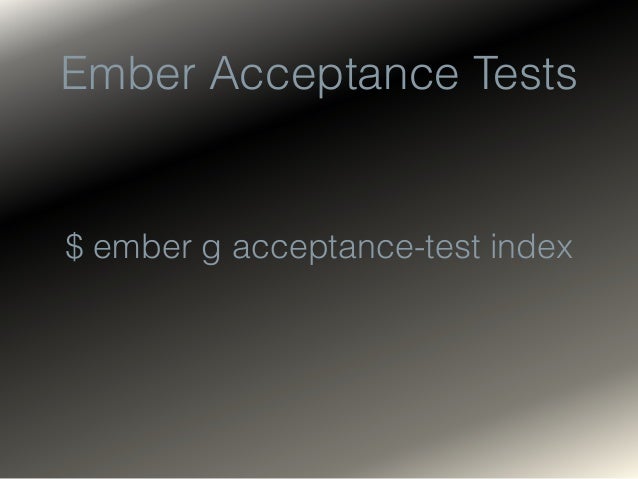 Ember Testing Internals With Ember Cli
