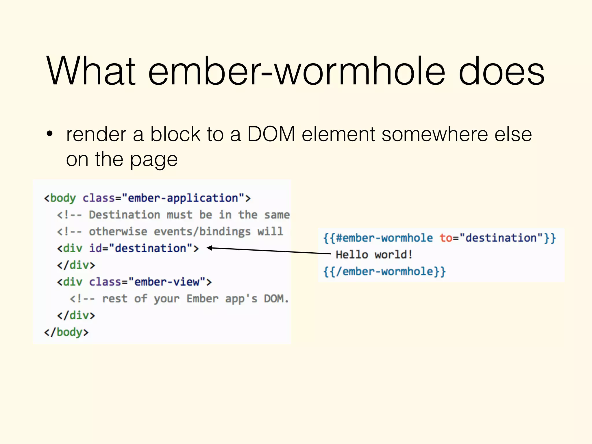 Making ember-wormhole work with Fastboot | PPT