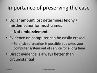 Embezzlement vlct v3 | PPTX