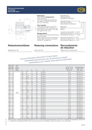 Emb fitting catalogue | PDF