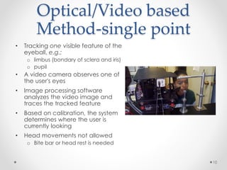 Eye Movement based Human Computer Interaction Technique | PPTX