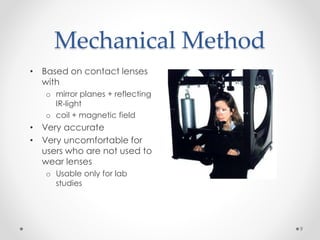 Eye Movement based Human Computer Interaction Technique | PPTX