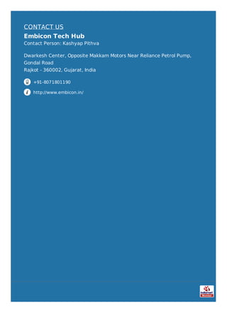 Embicon Tech Hub | PDF