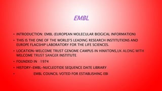 Embl clustalw | PPTX