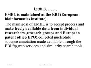 EMBL (Part 2).pptx............... ...... | PPTX