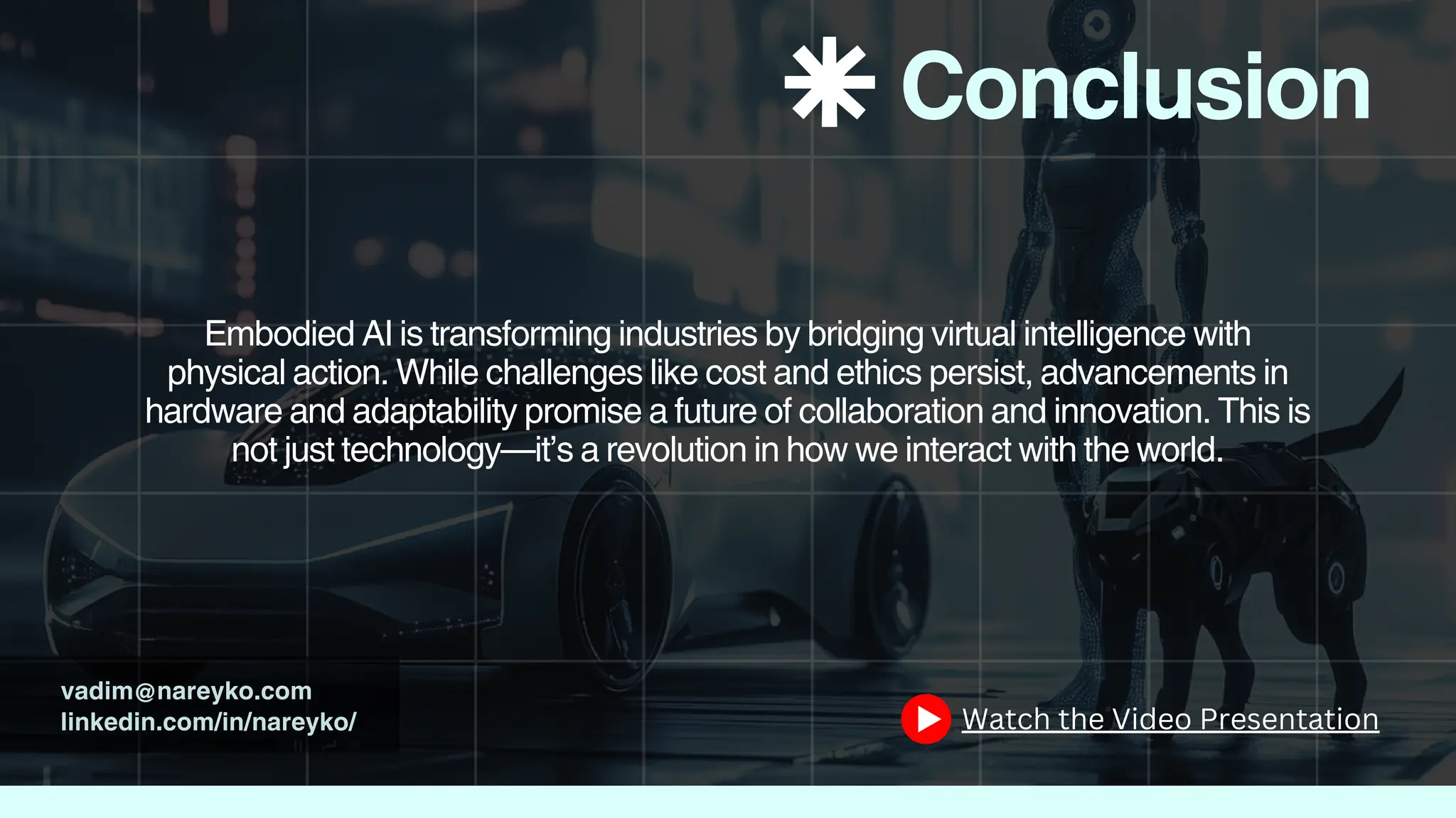 Embodied AI: Bringing Intelligence to Life | PDF