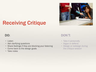 Embodied Critique: Design critique methodology for the whole team and ...