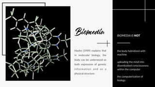 Body and Embodiment: Media Extension, Disembodiment, and the Cyborg | PPT