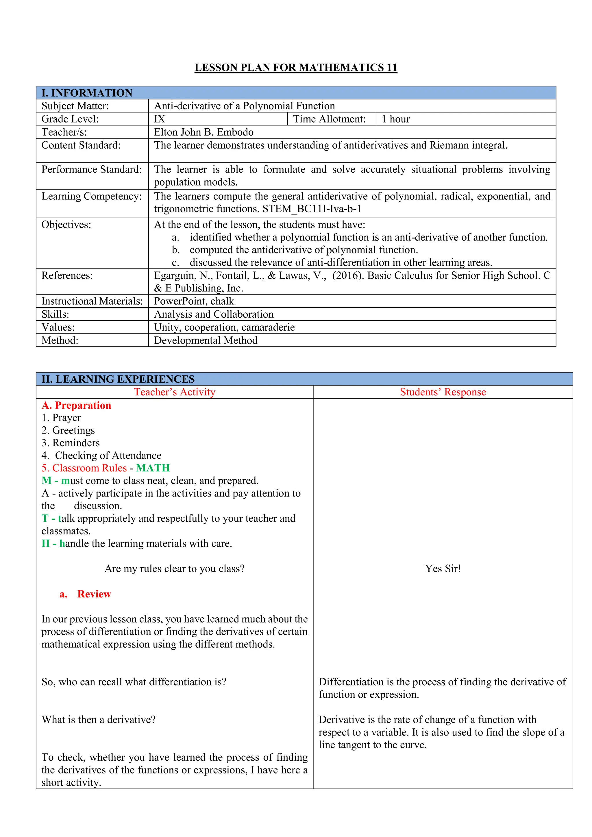 EMBODO LP Grade 11 Anti-derivative of Polynomial Functions .docx