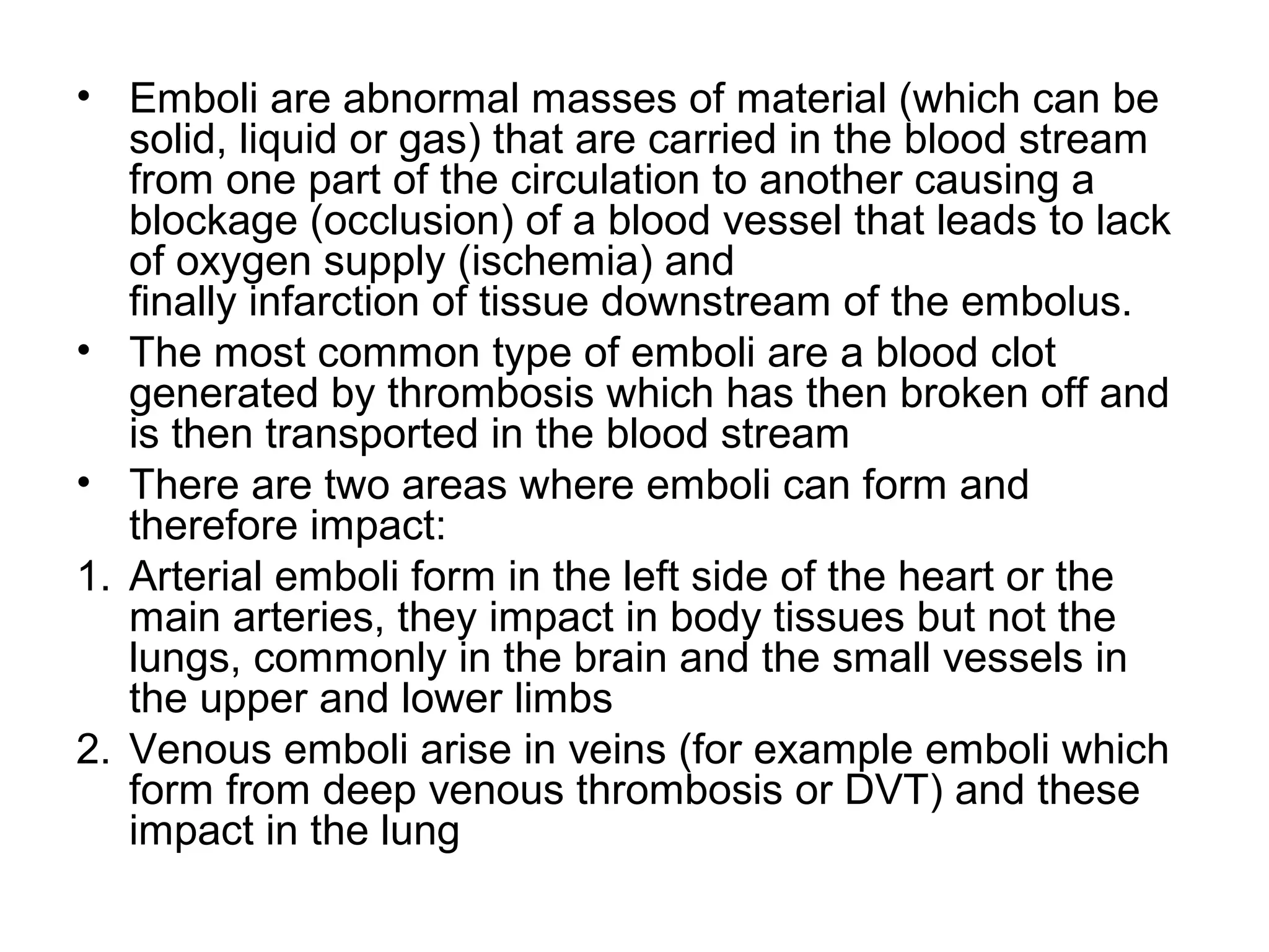 A brief description on an Embolectomy procedure.. | PPT