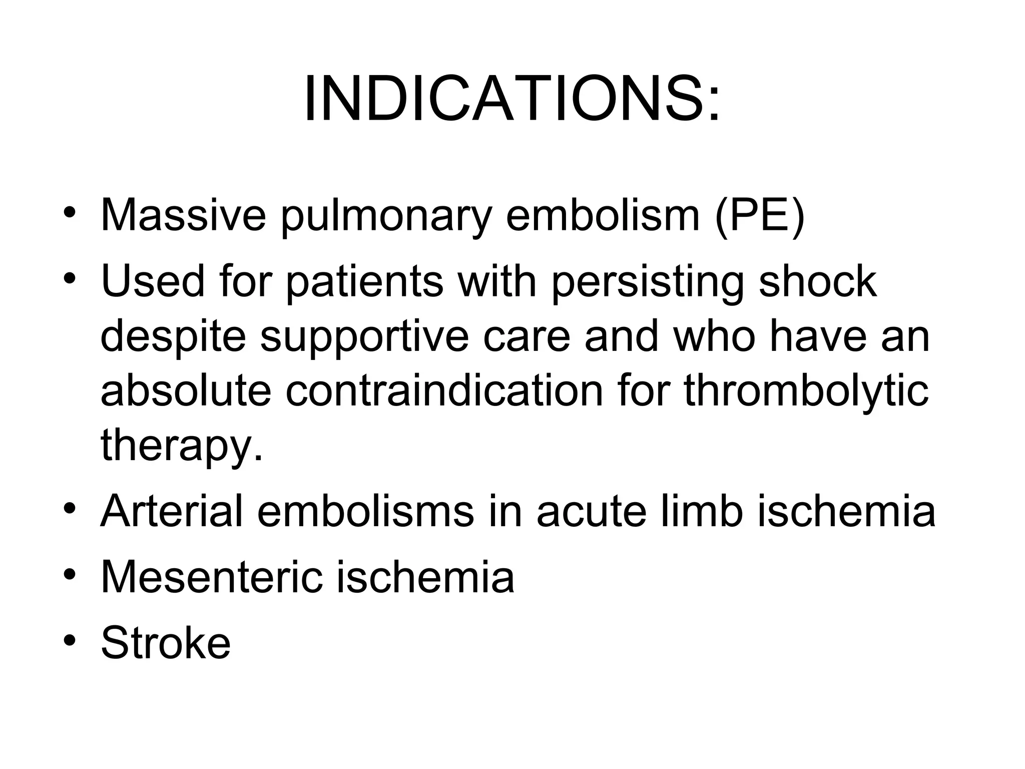 A brief description on an Embolectomy procedure.. | PPT
