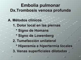 Embolia pulmonar | PPT