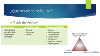 Trombosis Venosa Profunda y Embolia pulmonar.pptx