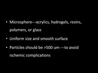 Embolic agents.pptx