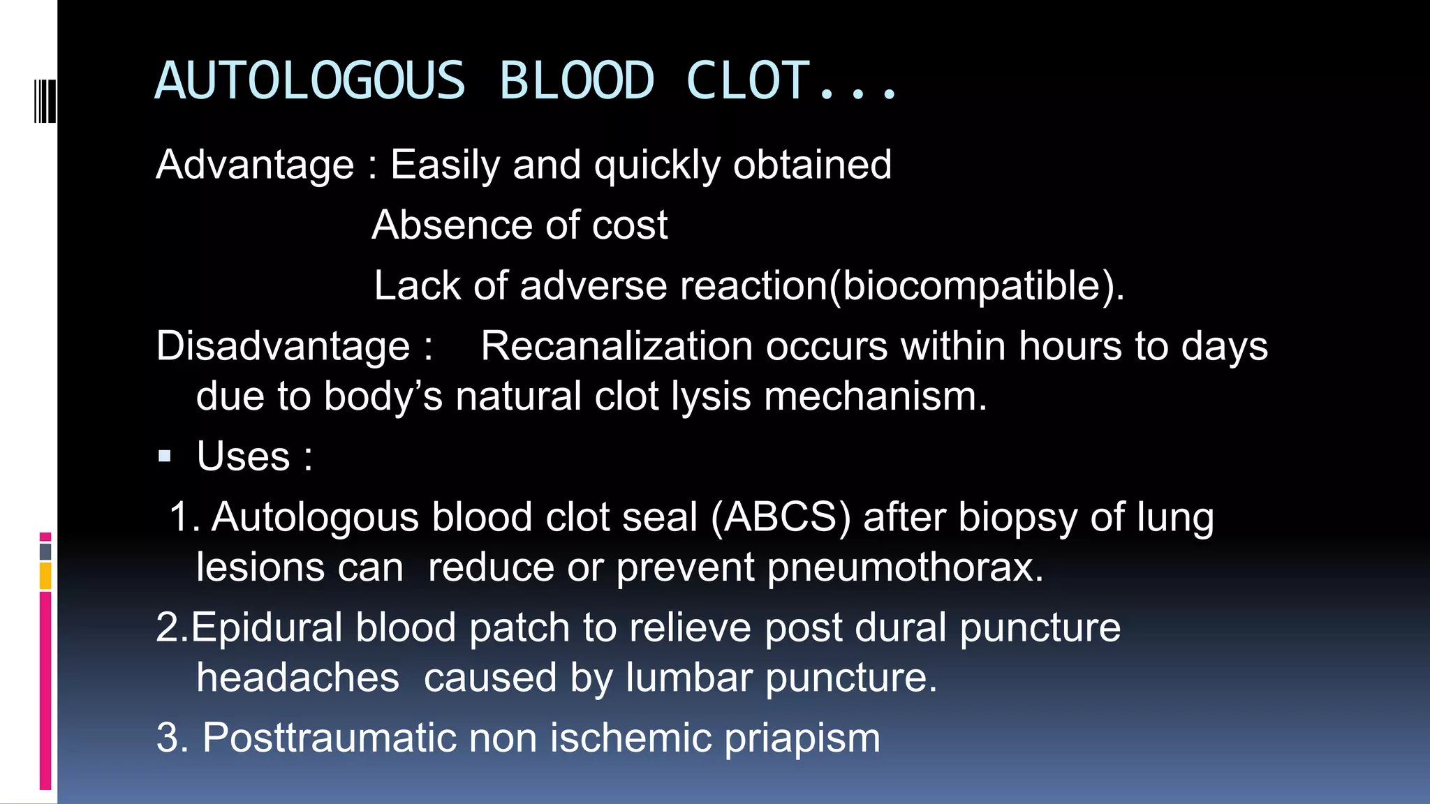 Embolising agents | PPTX