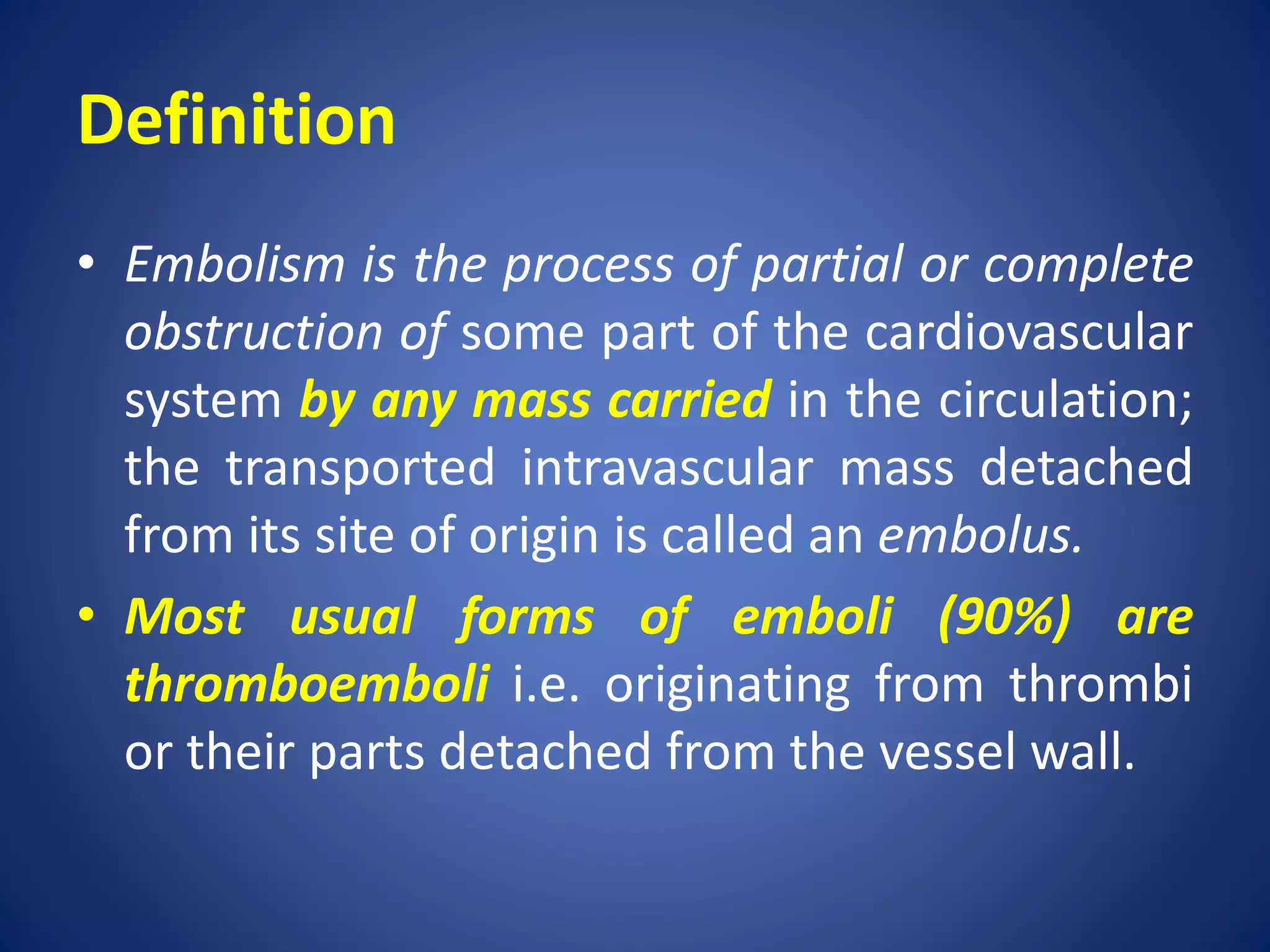 Embolism | PPSX