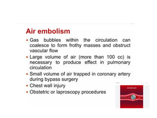 embolism, inf EMBOLISM,ISCHAEMIA AND INFARCTION.ppt