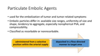 embolizing agents.pptx