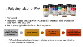 embolizing agents.pptx