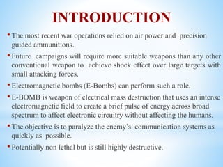 Electromagnetic bomb | PPT