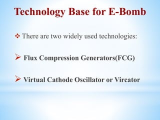 Electromagnetic bomb | PPT