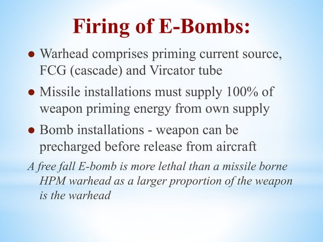 Electromagnetic bomb | PPT