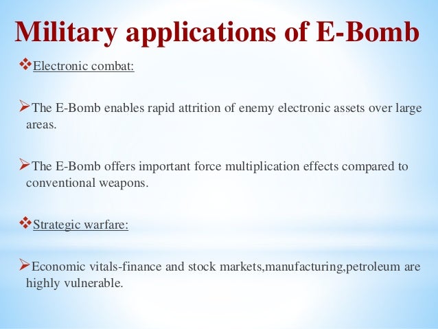Electromagnetic bomb