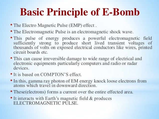 Electromagnetic bomb