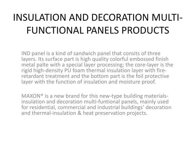 Embossed Metal Wall Panel | PPT