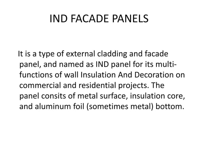 Embossed Metal Wall Panel | PPT